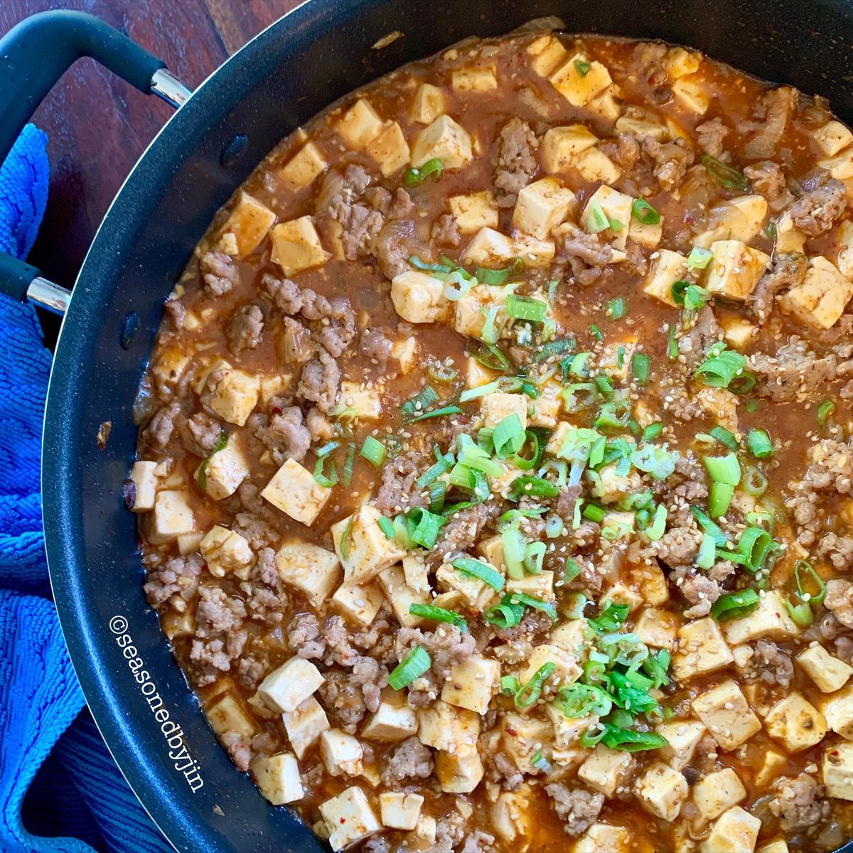 Savory Mapo Tofu Recipe ⋆ Seasoned by Jin