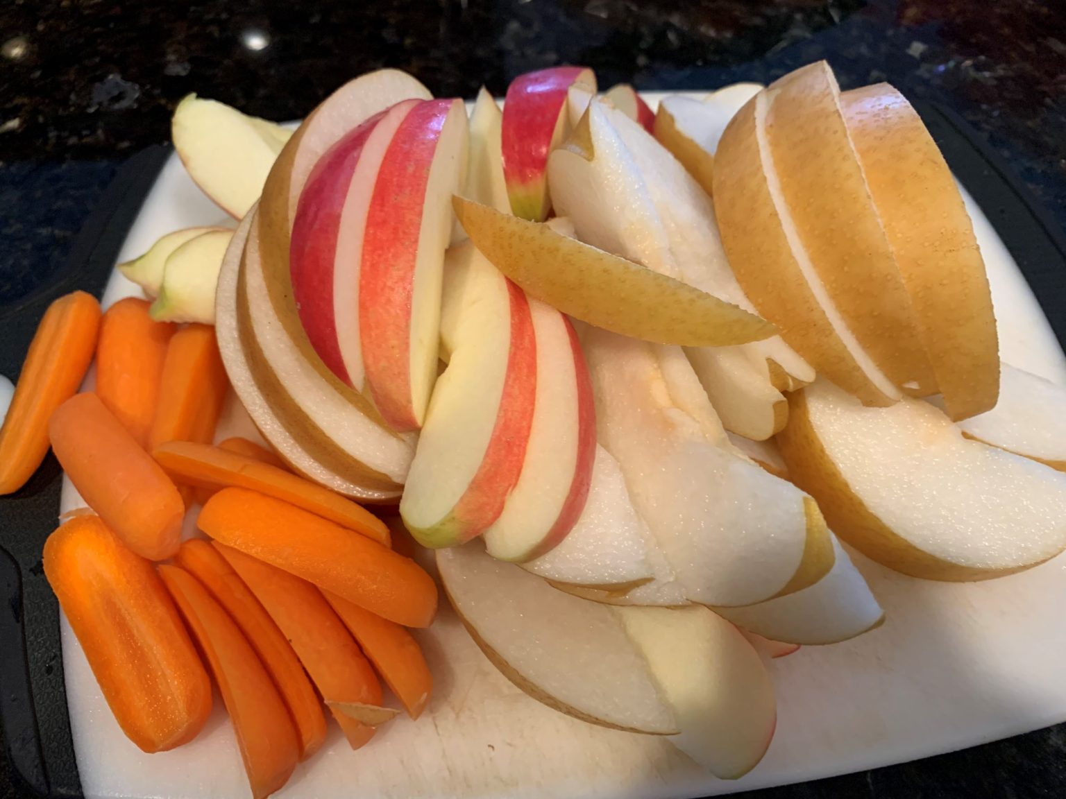 Korean Radish Water Kimchi with fruits, Mul Kimchi ⋆ Seasoned by Jin