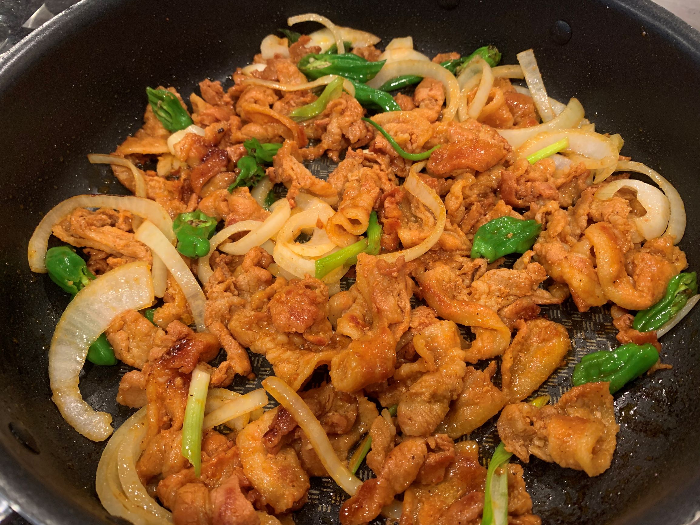 Korean Spicy Pork Bulgogi, Jaeyuk Bokkeum ⋆ Seasoned by Jin