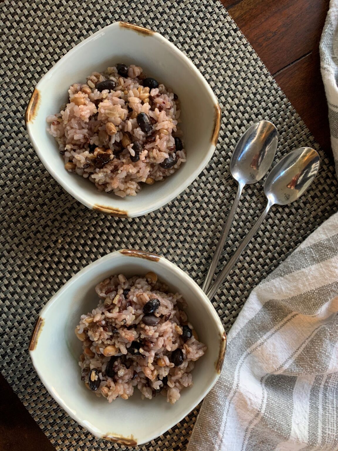 Korean Multigrain Rice, Japgokbap ⋆ Seasoned by Jin