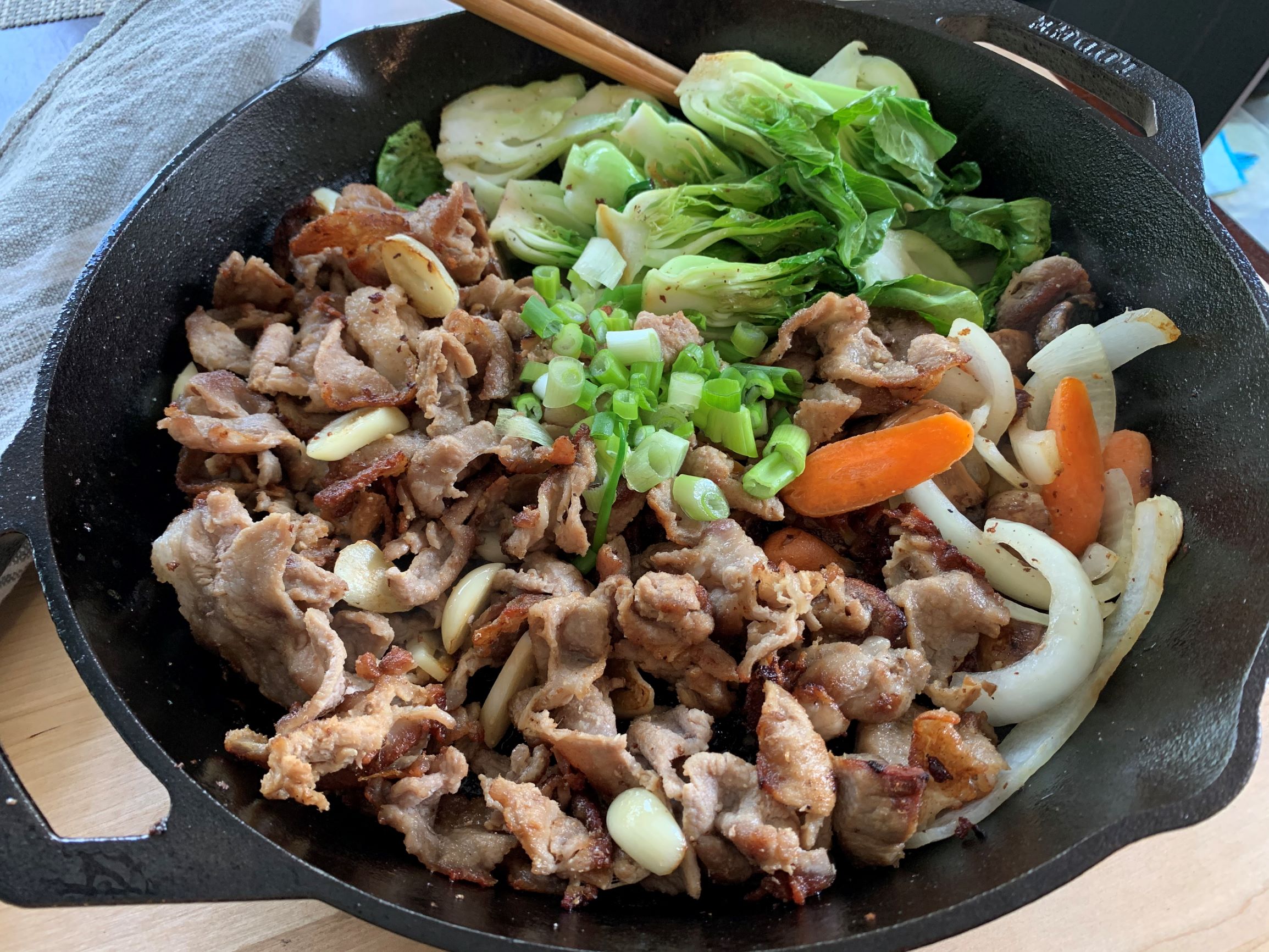 Thinly Sliced Grilled Pork, Moksal Gui ⋆ Seasoned by Jin
