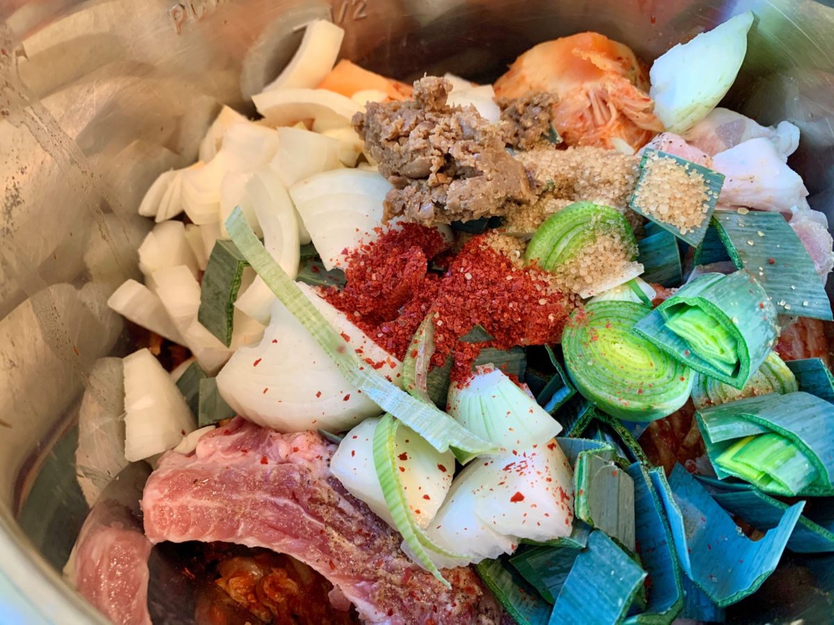 Instant Pot Braised Kimchi with Pork, Korean Kimchi Jjim ⋆ Seasoned by Jin