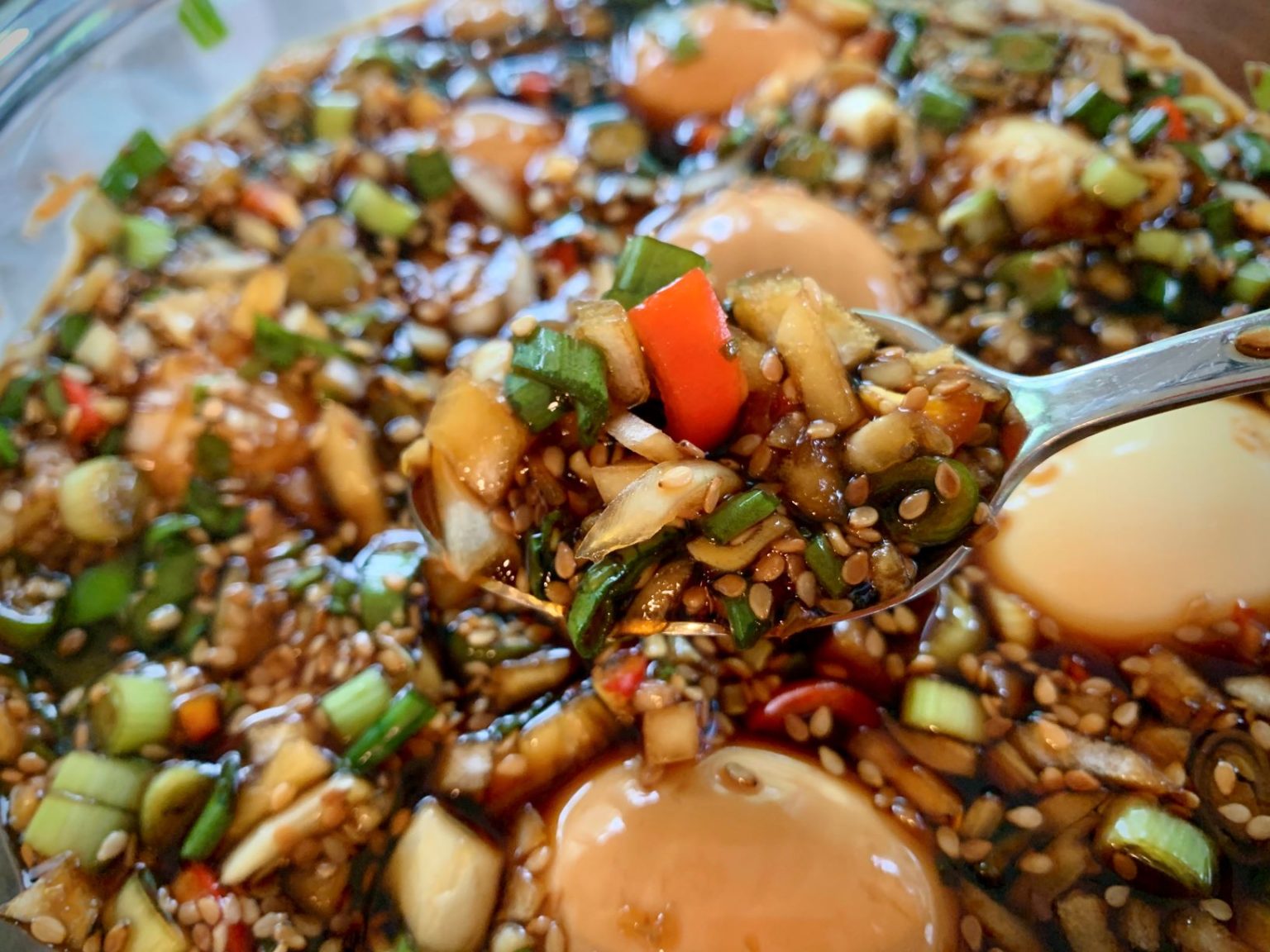 Addictive Marinated Eggs, Korean Mayak Gyeran ⋆ Seasoned by Jin