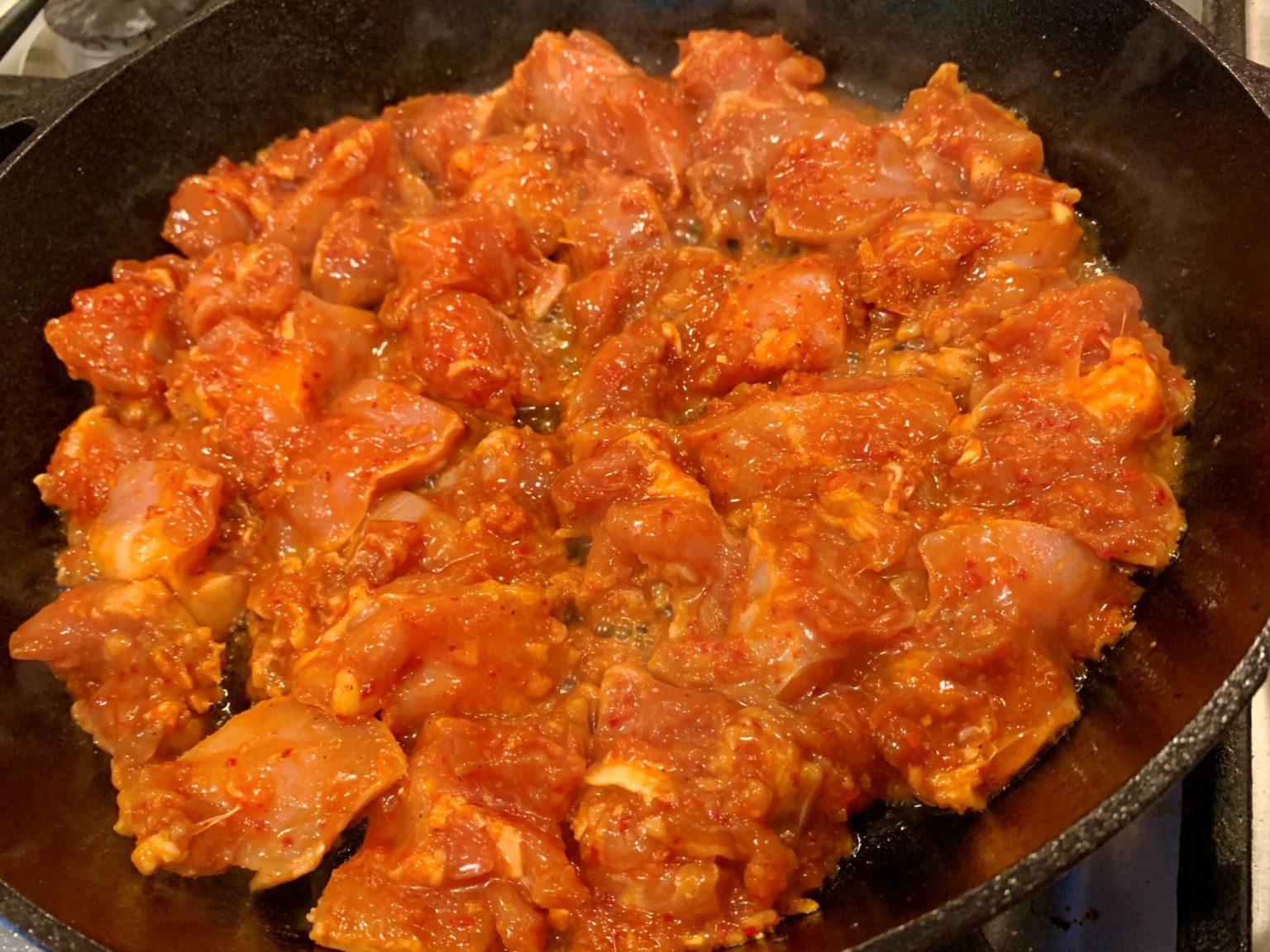 Korean Spicy Fire Chicken, Buldak ⋆ Seasoned by Jin
