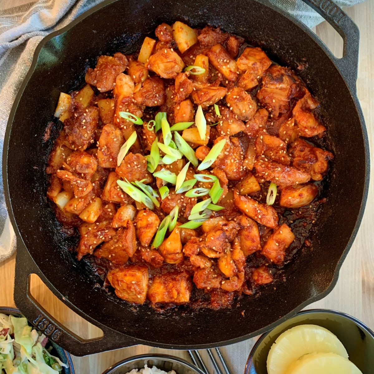 Korean Spicy Fire Chicken, Buldak ⋆