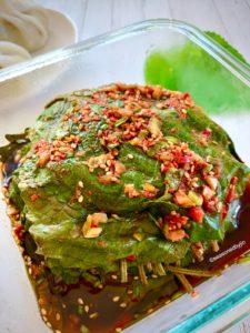 Perilla Leaf Kimchi, Kkaennip Kimchi ⋆ Seasonedbyjin