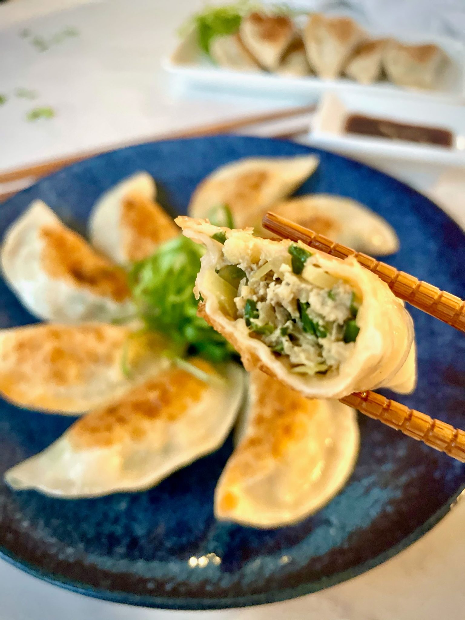 Korean Pan Fried Dumplings, Goon-Mandu ⋆ Seasoned by Jin