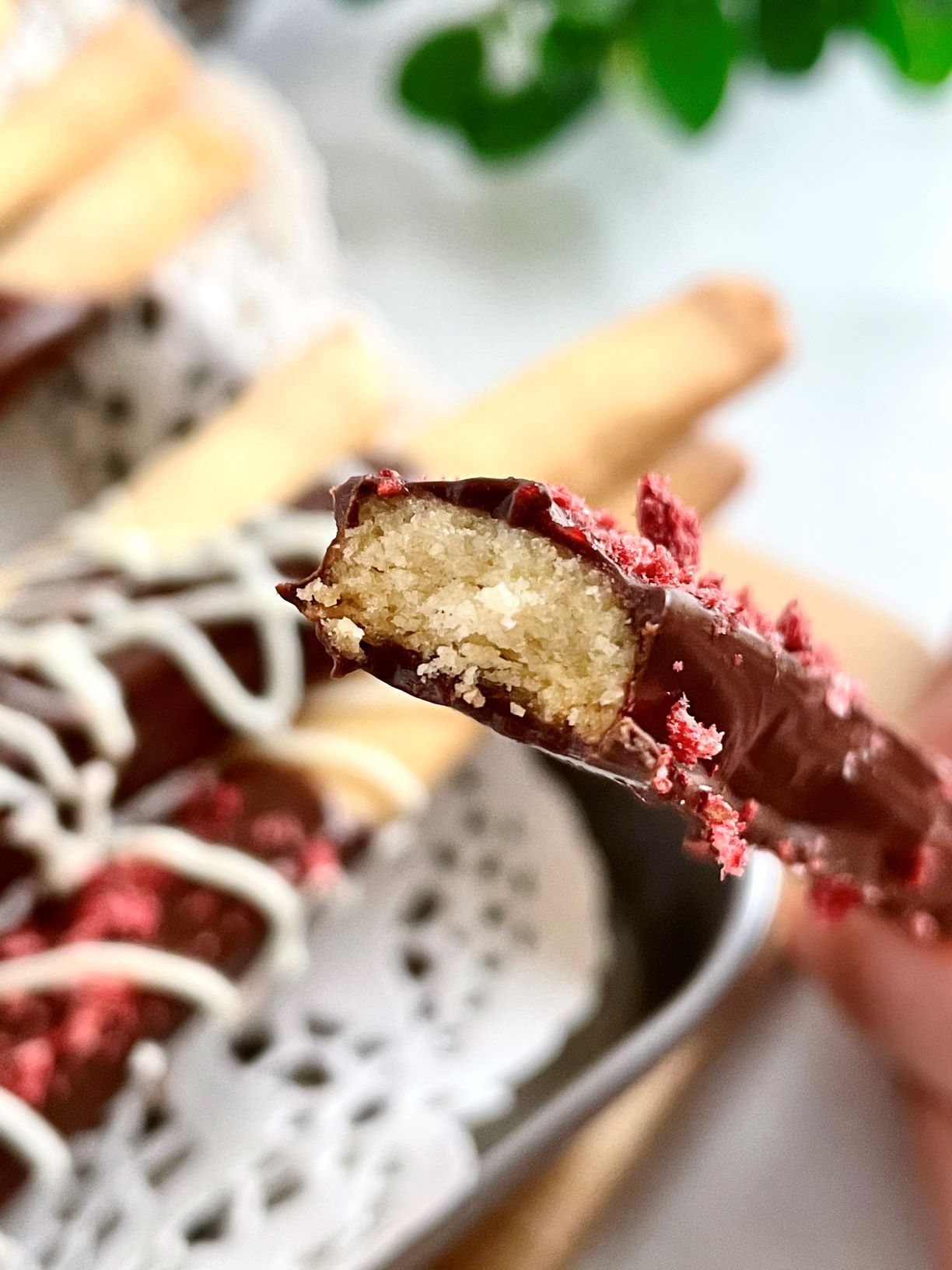 Homemade Pepero Sticks with Chocolate ⋆ Seasoned by Jin