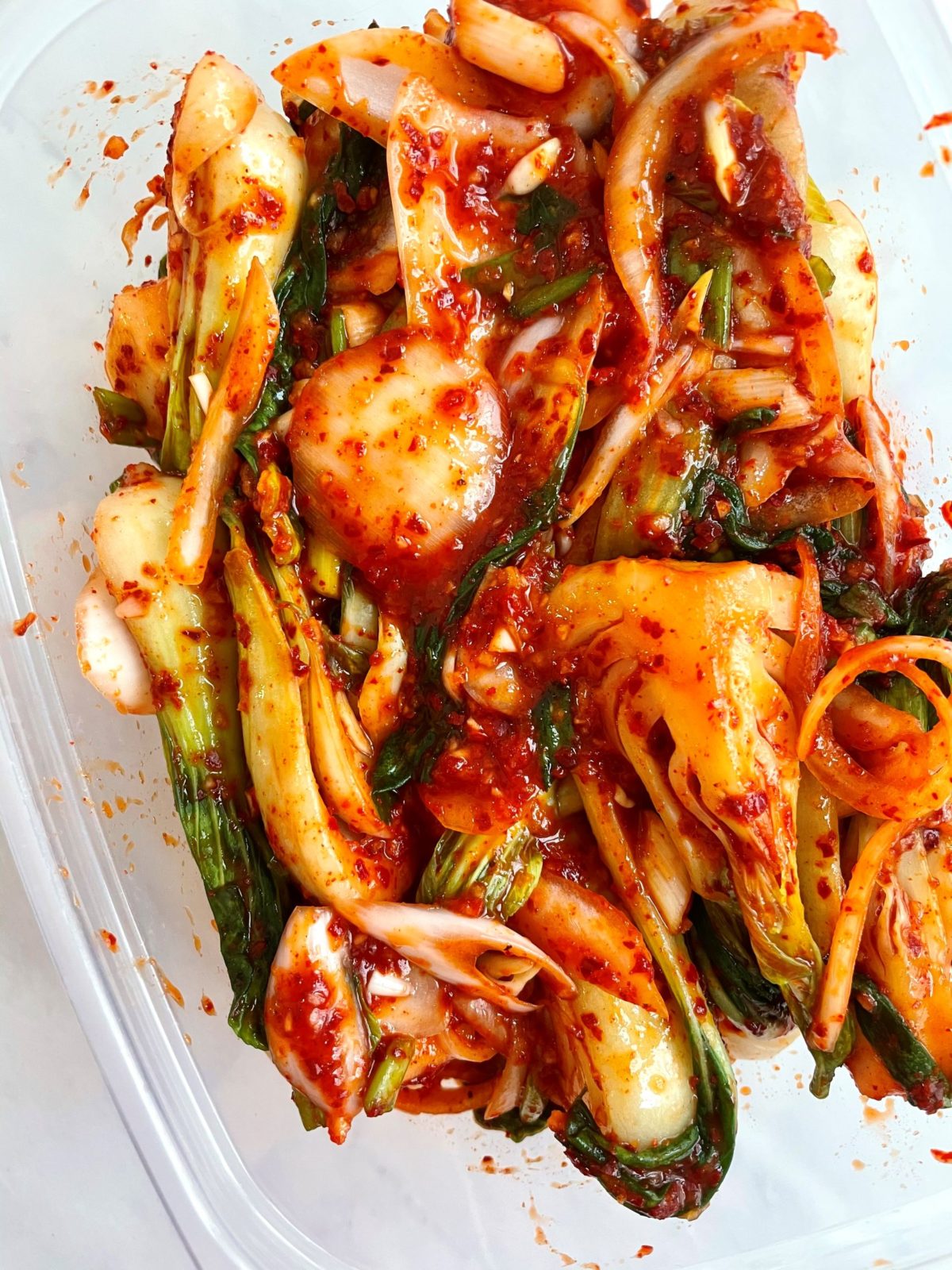 The Best Bok Choy Kimchi ⋆ Seasoned by Jin