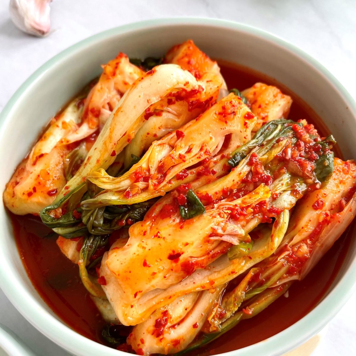 The Best Bok Choy Kimchi ⋆ Seasoned by Jin