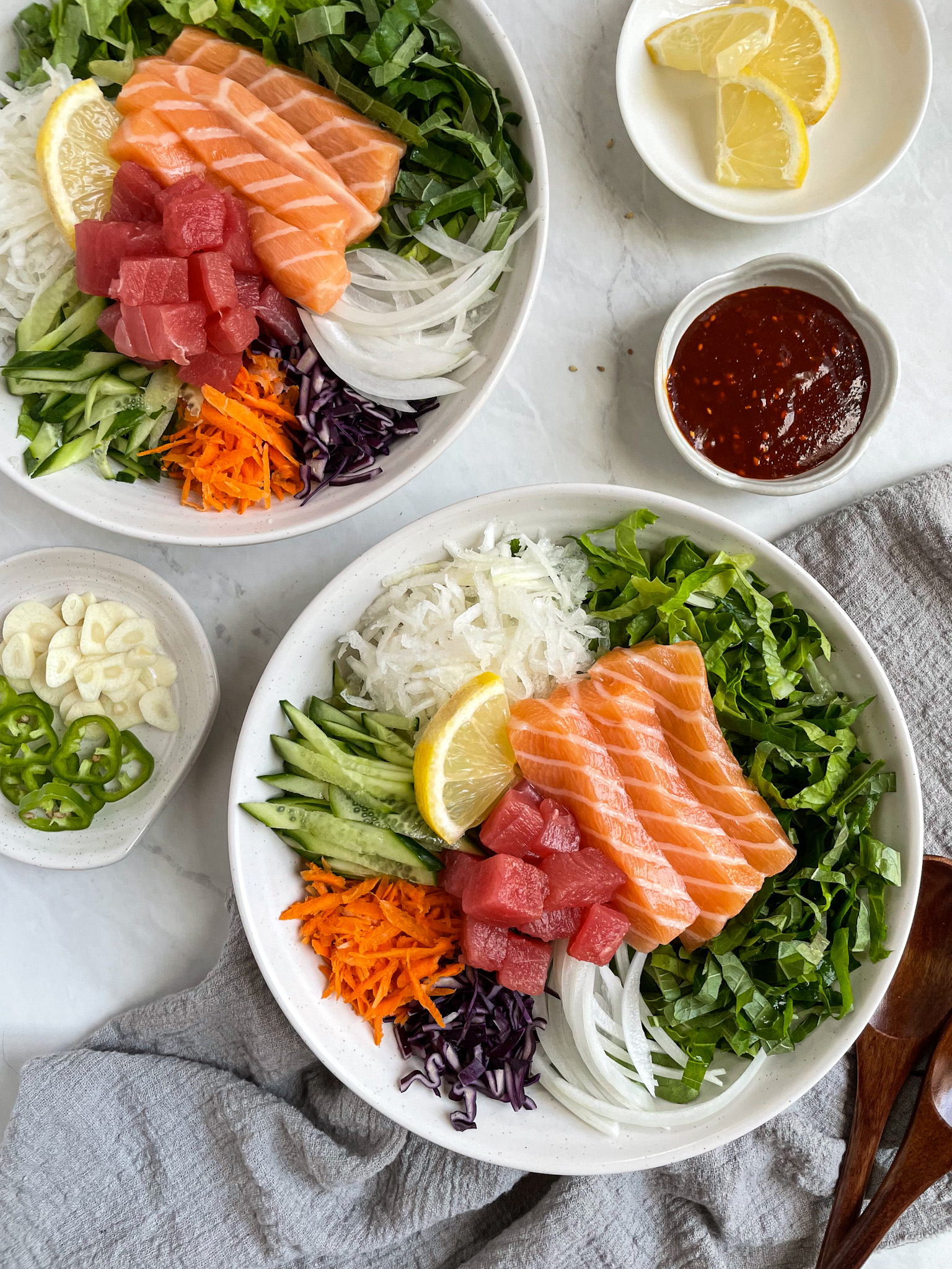 Korean Sushi Rice Bowl/Hwedupbap ⋆ Seasoned by Jin