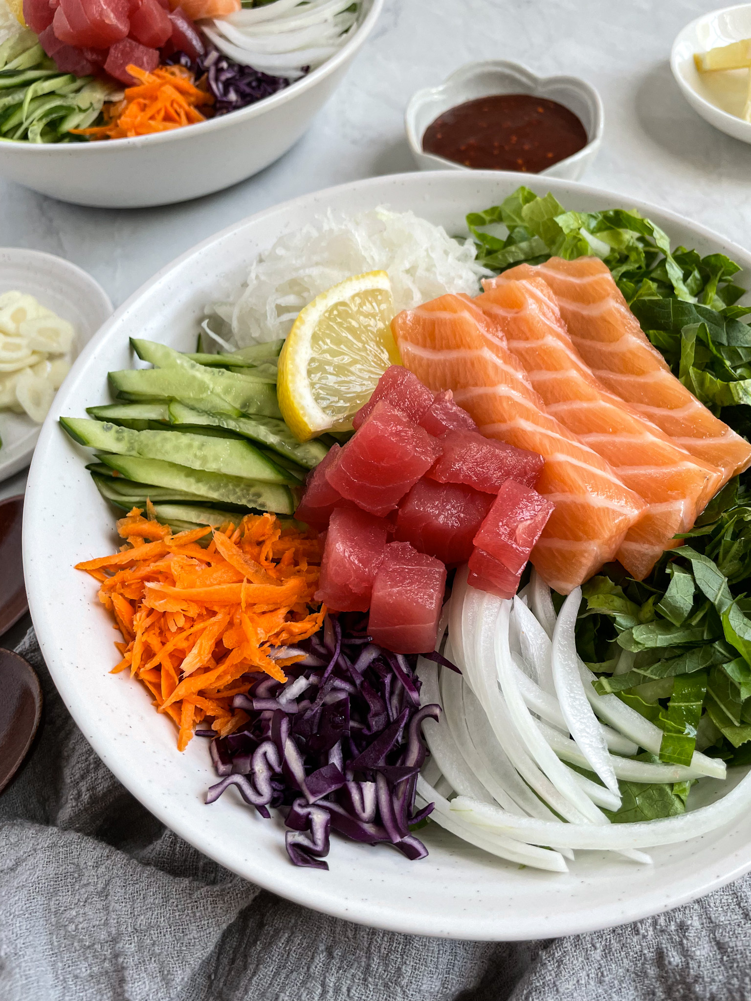 Korean Sushi Rice Bowl/Hwedupbap ⋆ Seasoned by Jin