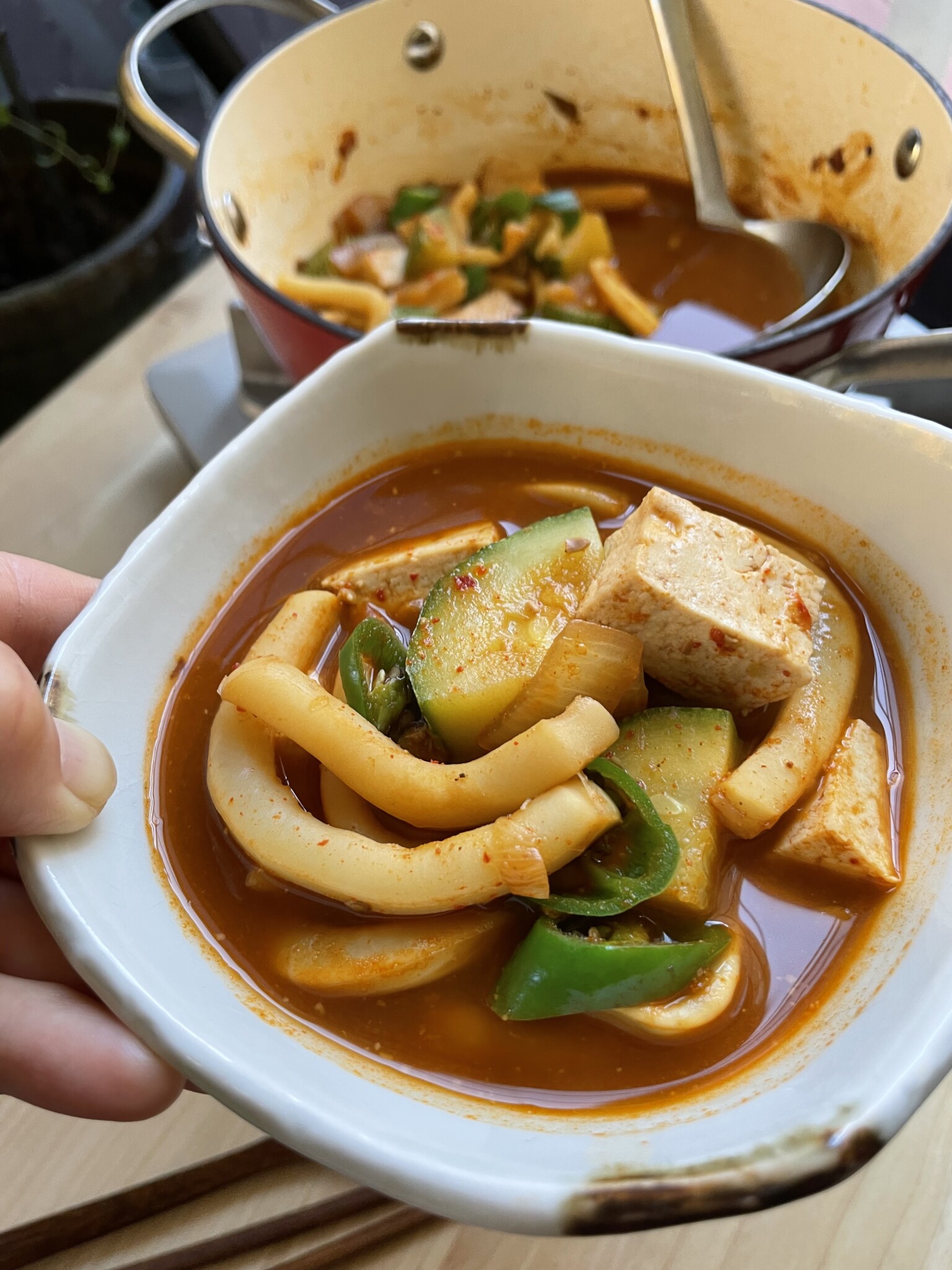 Spicy Korean Squid Stew, Ojingeo Jjigae ⋆ Seasoned by Jin
